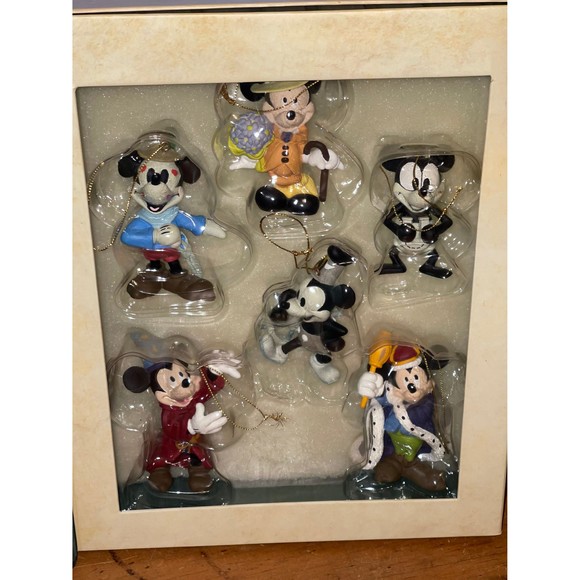 Accents | Disney Christmas Collection Storybook Ornament Set Mickey ...
